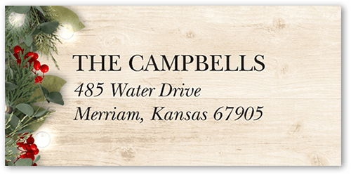 Country Chic Address Label by Yours Truly | Shutterfly