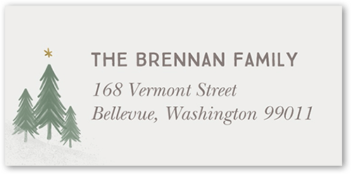 Family Of Trees Address Label by Petite Lemon | Shutterfly