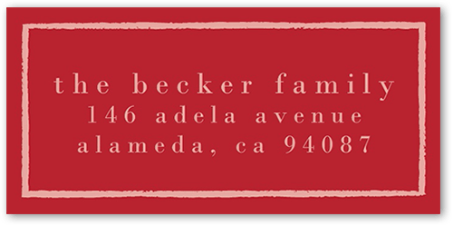 Filmstrip Frame Address Label by Yours Truly | Shutterfly