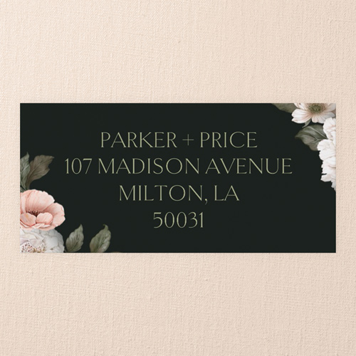 Matte Black Labels | Shutterfly