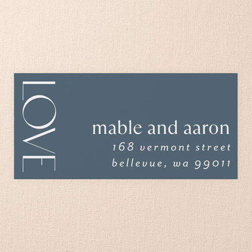 Upright Headline Address Label by Yours Truly | Shutterfly