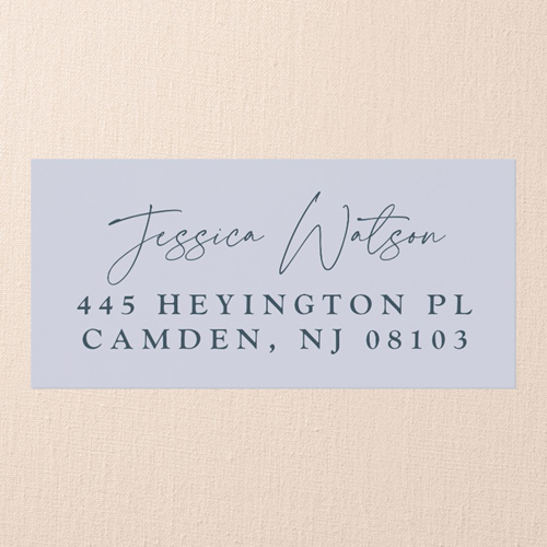 Gray Address Labels | Shutterfly