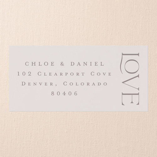 Vertical Headline Address Label by Yours Truly | Shutterfly