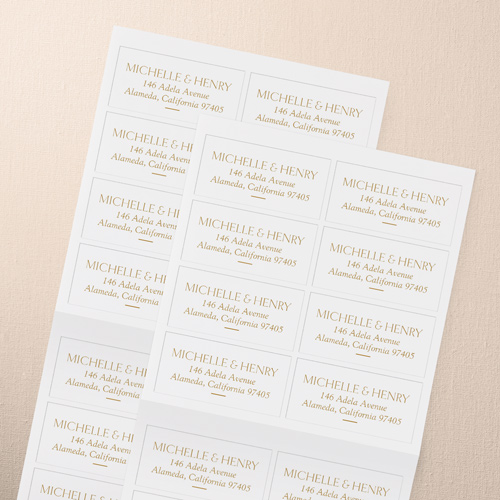 Editable Icon Address Label by Yours Truly | Shutterfly