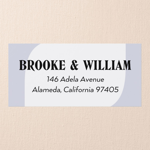 Modern Cutout Address Label by Jill Smith | Shutterfly