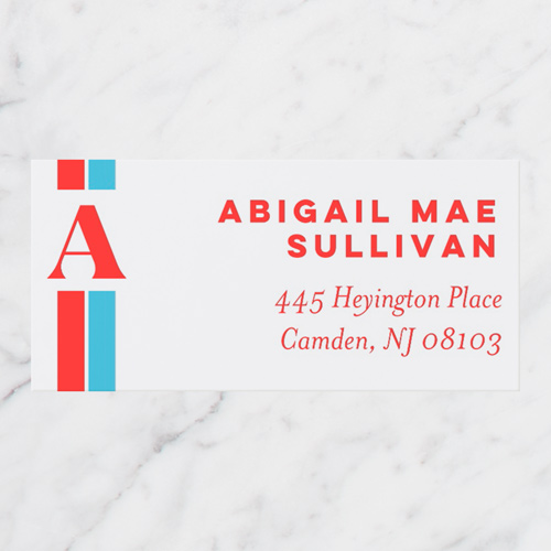 Preppy Address Label by Blonde Designs | Shutterfly