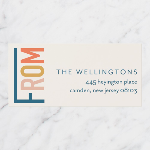 Stacked Gratitude Address Label by Hello Little One | Shutterfly