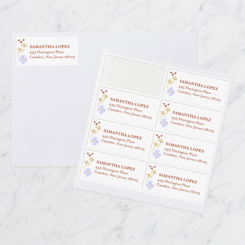 Growing Garden Address Label by Yours Truly | Shutterfly