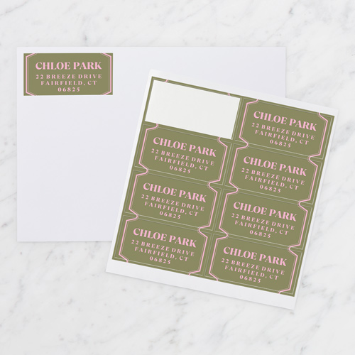 Editable Fun Frame Address Label by Yours Truly | Shutterfly