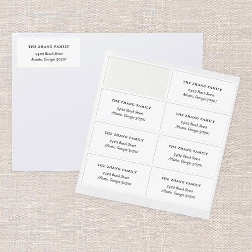 Simple Squared Address Label by Yours Truly | Shutterfly