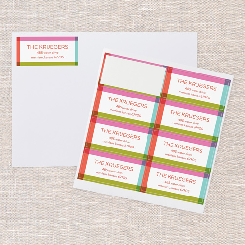 Radiant Border Address Label by Yours Truly | Shutterfly