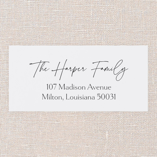 Snowy Tree Oasis Address Label by Yours Truly | Shutterfly