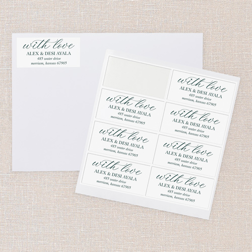 Happily Married Address Label by Yours Truly | Shutterfly