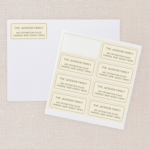 Cozy Collage Address Label by Yours Truly | Shutterfly