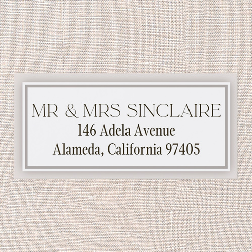 Layered Devotion Address Label by Petite Lemon | Shutterfly