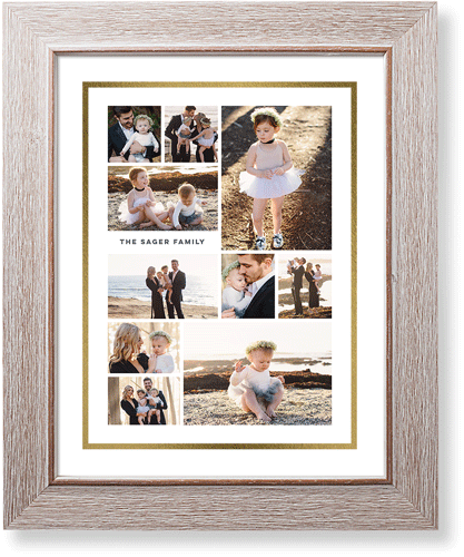 Simple Border Collage of Ten Art Print | Wall Decor | Shutterfly