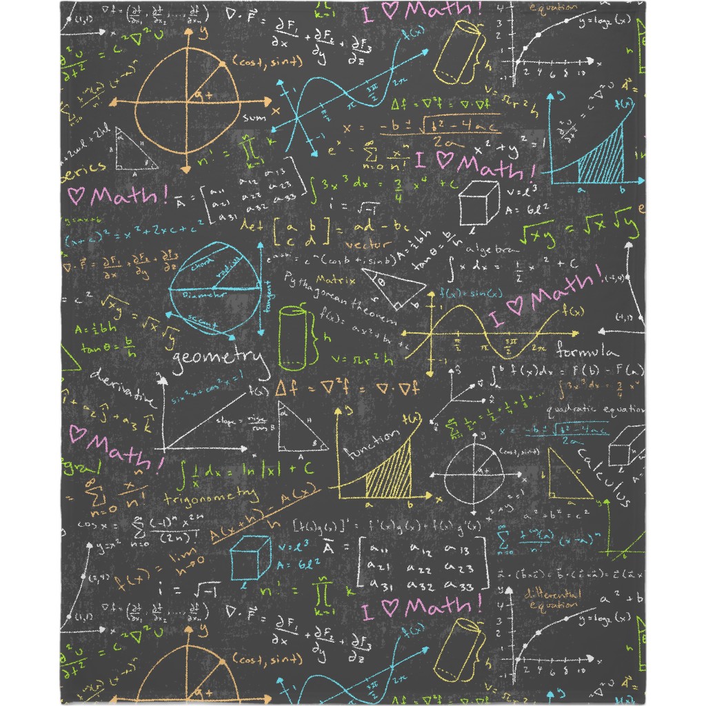 Math Lessons - Gray Door Mat | Shutterfly