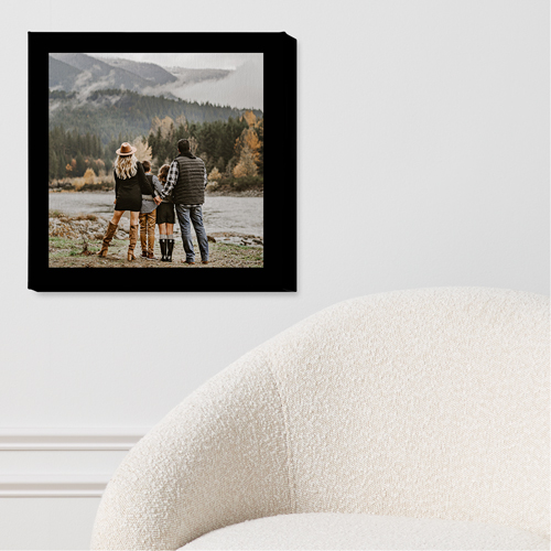 Simple Gallery of One Border Canvas Print by Shutterfly | Shutterfly