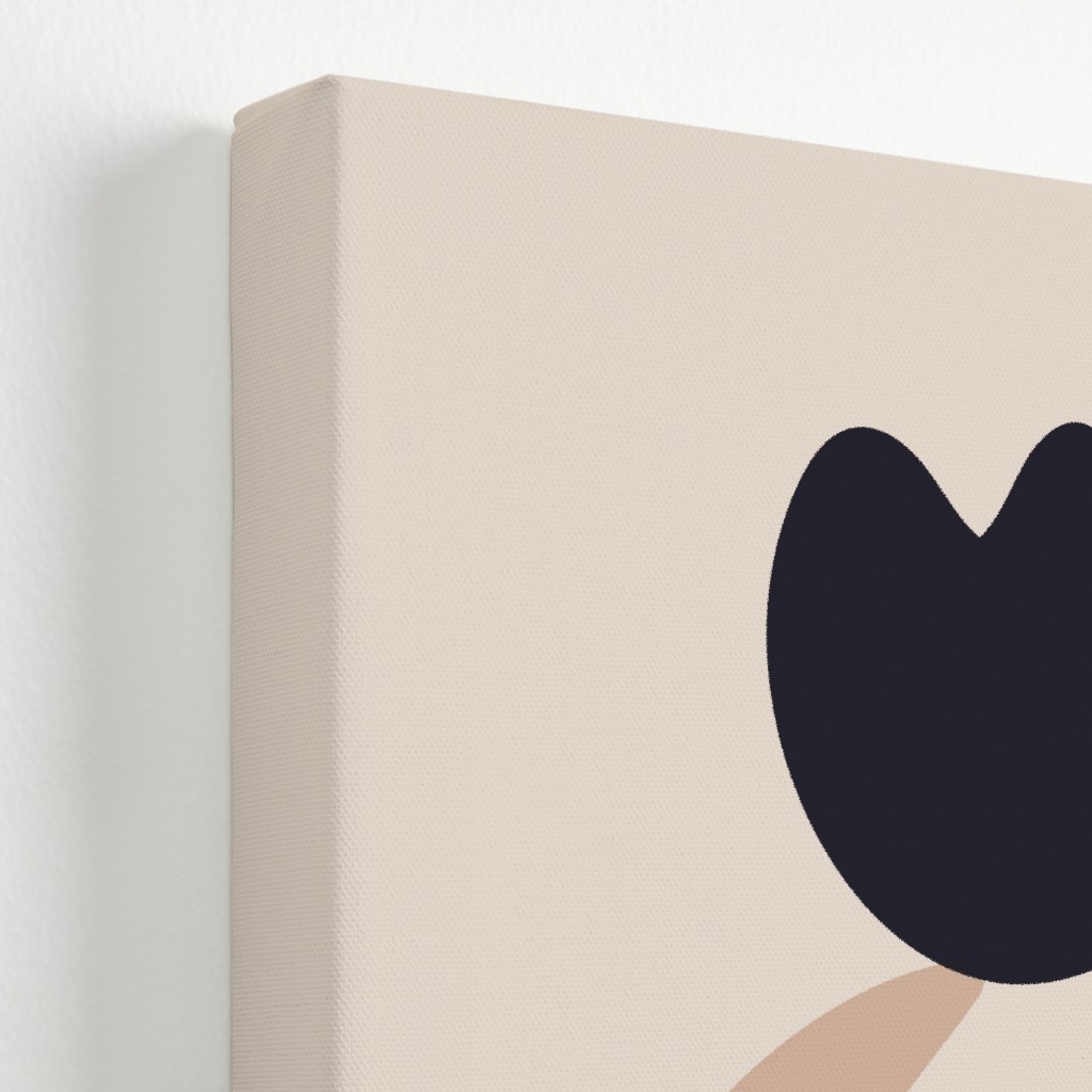 Abstract Shape Collage - Neutral Canvas Print | Shutterfly