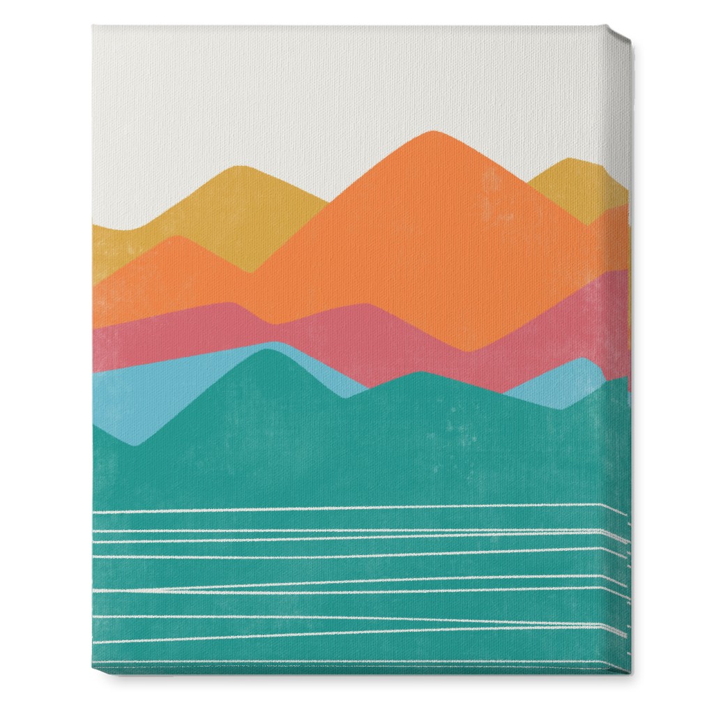 Flourish Abstract Landscape - Multi Canvas Print | Shutterfly