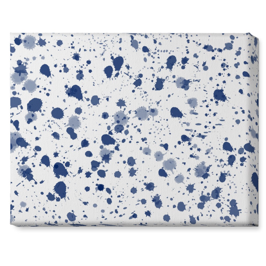 Splat - Indigo Canvas Print | Shutterfly