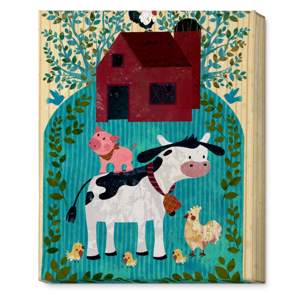 Farm Life - Animals & Barn Canvas Print | Shutterfly