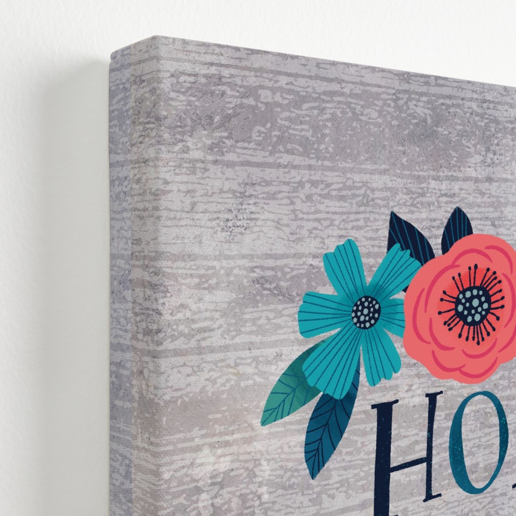 Home Sweet Home - Gray Canvas Print | Shutterfly