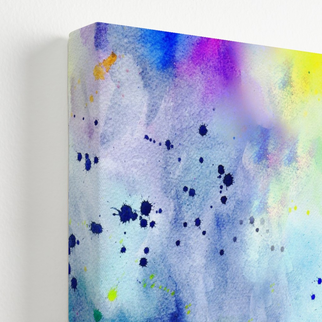 Rainbow Wash Watercolor - Multi Canvas Print | Shutterfly