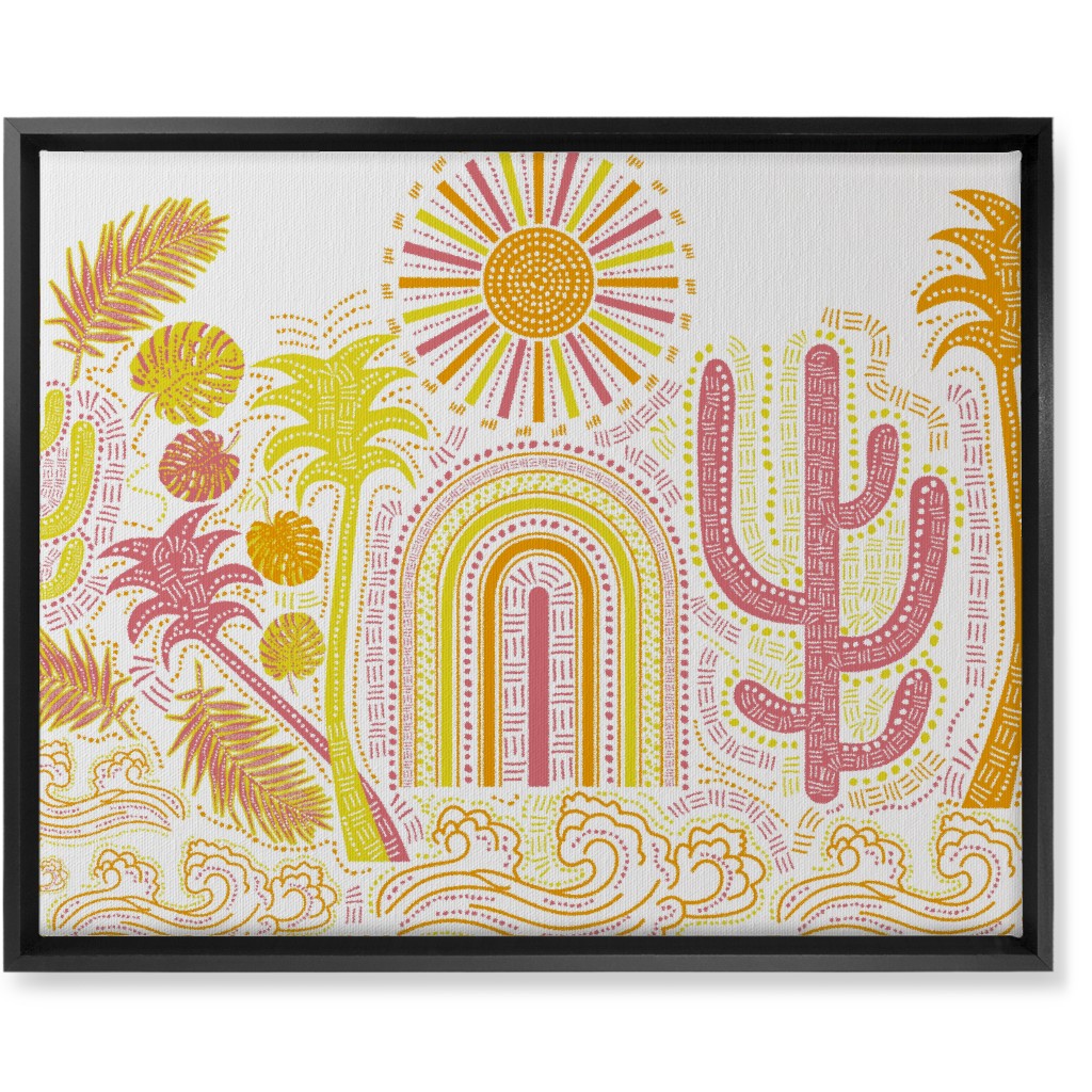 Optimistic Full Sunny Summer - Warm Wall Art | Shutterfly