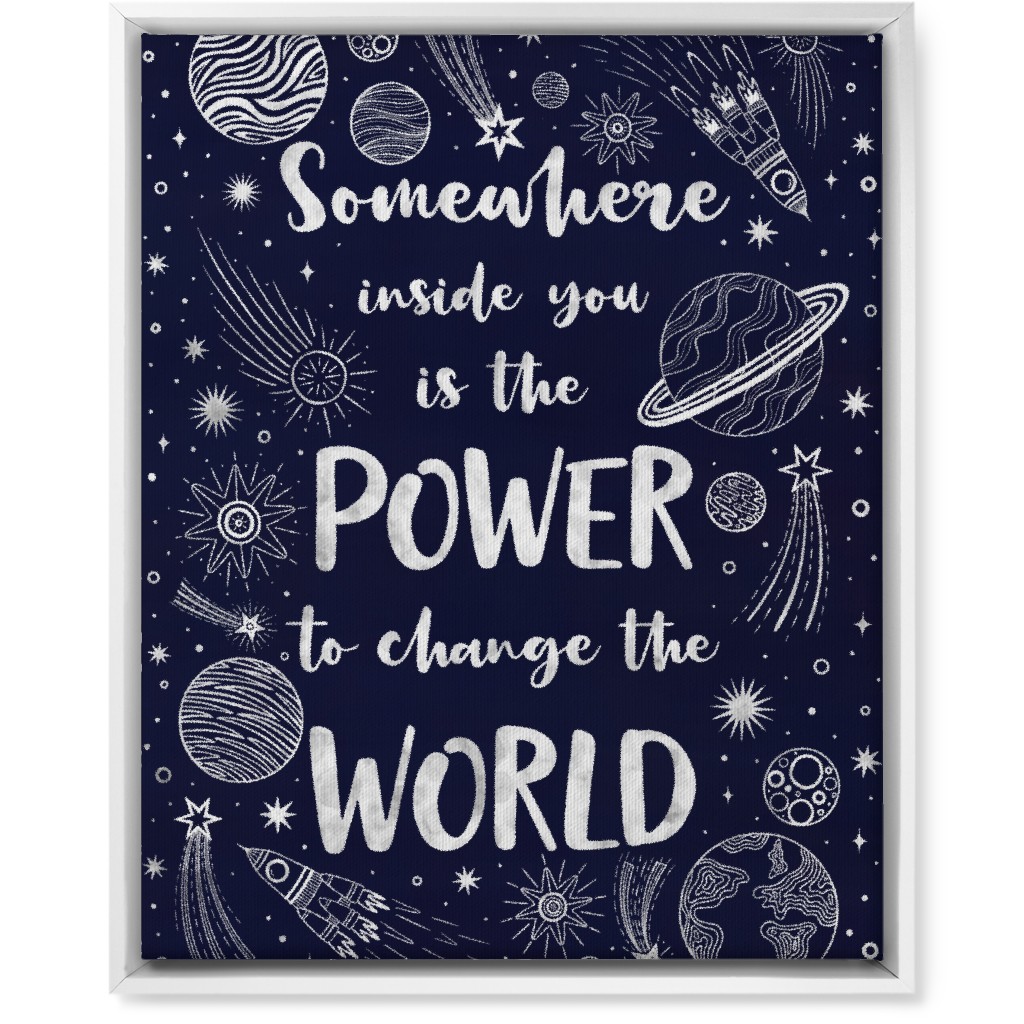 Somewhere Inside You Motivational Quote Wall Art | Shutterfly