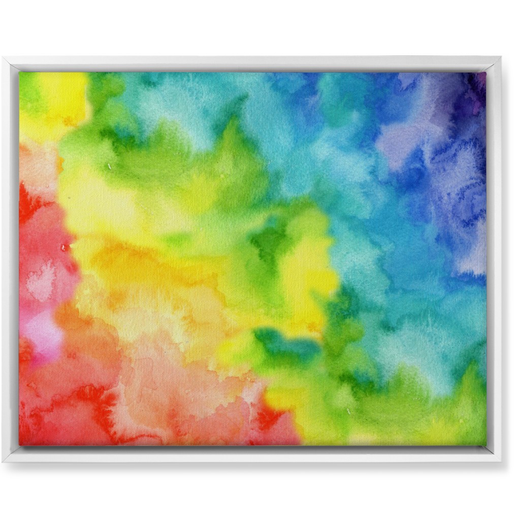 Rainbow Watercolor Wash - Multi Wall Art | Shutterfly
