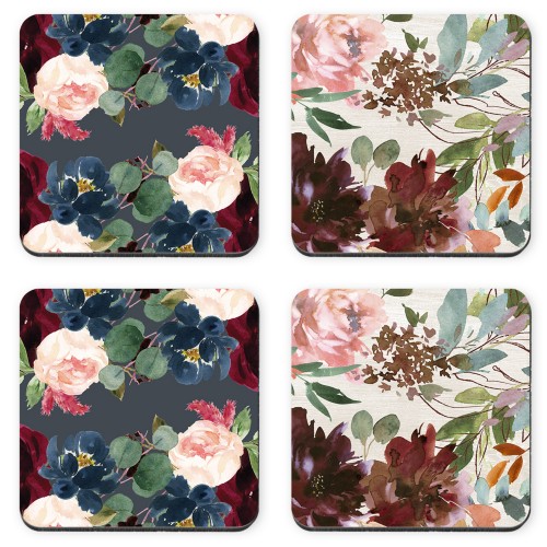 Classic Floral Bouquets Coaster | Shutterfly