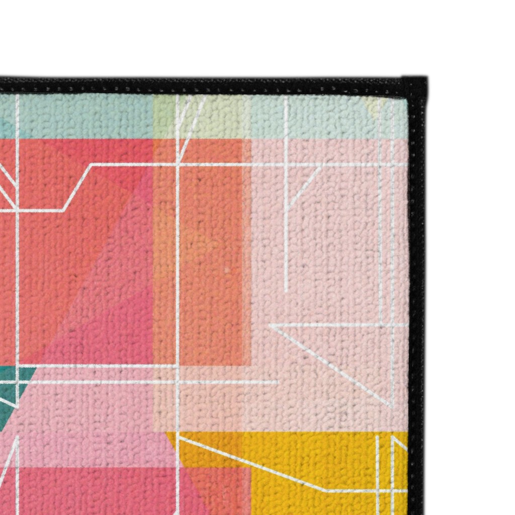 Midcentury Abstract Door Mat | Shutterfly
