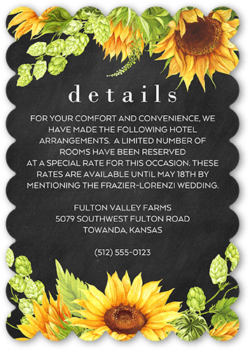 Wedding Event Cards | Shutterfly