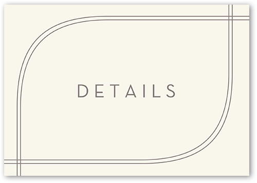 Elegant Embellishment Enclosure Cards | Shutterfly