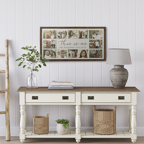 Upload Your Own Design Portrait Farmhouse Sign by Shutterfly | Shutterfly