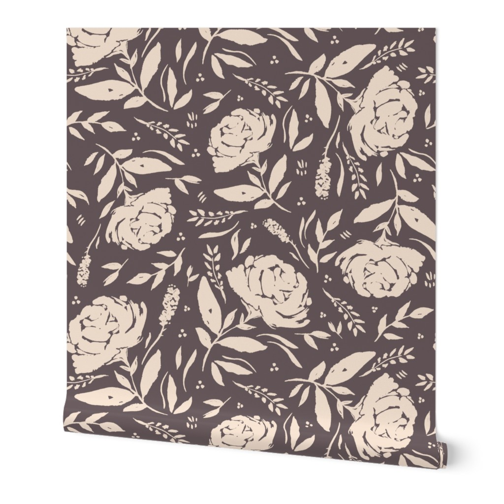 Rustic Roses in Bloom Wallpaper | Shutterfly