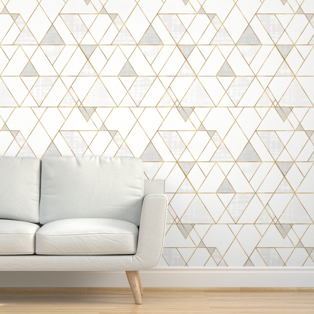 Mod Triangles Wallpaper | Shutterfly