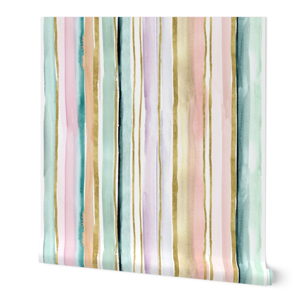 Daydream Stripe - Multi Wallpaper | Shutterfly