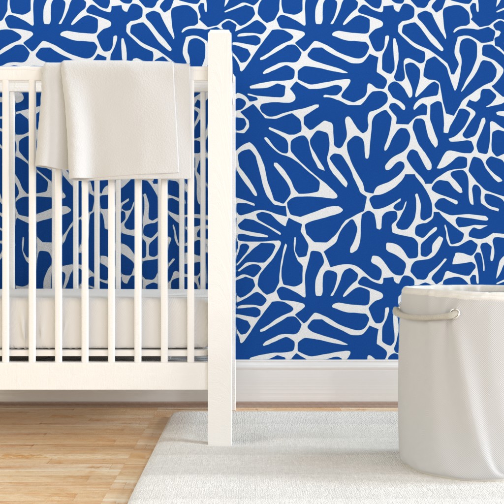 the Cut Outs Matisse - Blue Wallpaper | Shutterfly