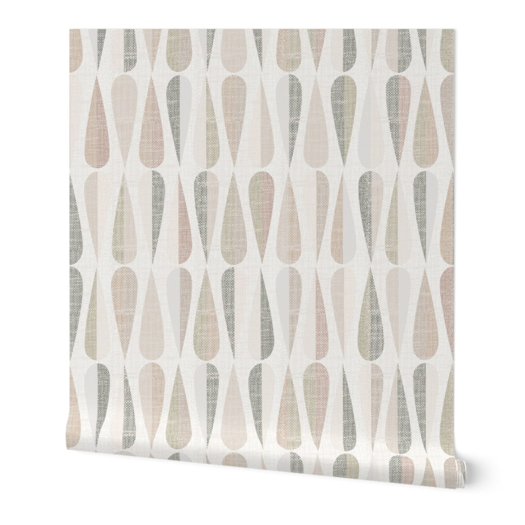 Mid Century Modern Scale - Neutral Wallpaper | Shutterfly