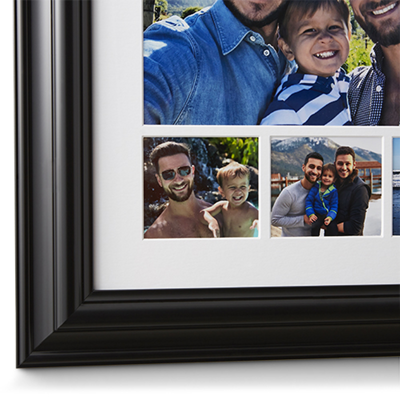 Triple Portrait Deluxe Mat Framed Print | Framed Print | Shutterfly