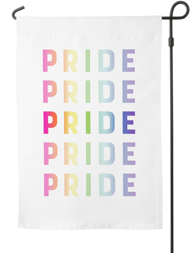 Pride Repeat Garden Flag by Shutterfly | Shutterfly