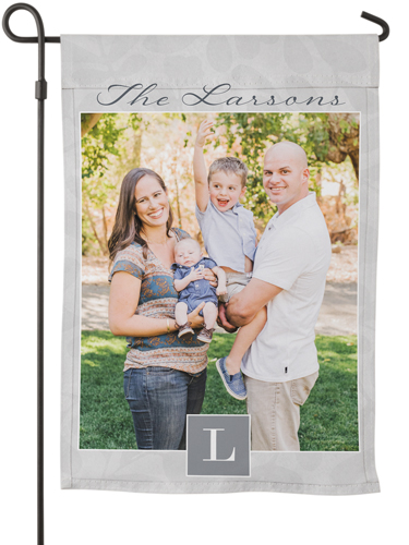 Family Monogram Garden Flag by Shutterfly | Shutterfly