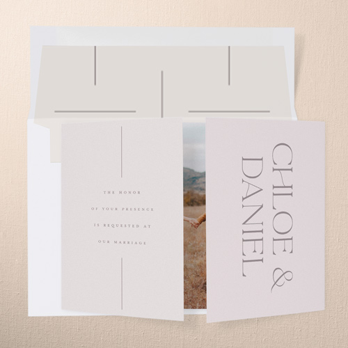 Vertical Headline 5x7 Gate Fold Card by Yours Truly | Shutterfly