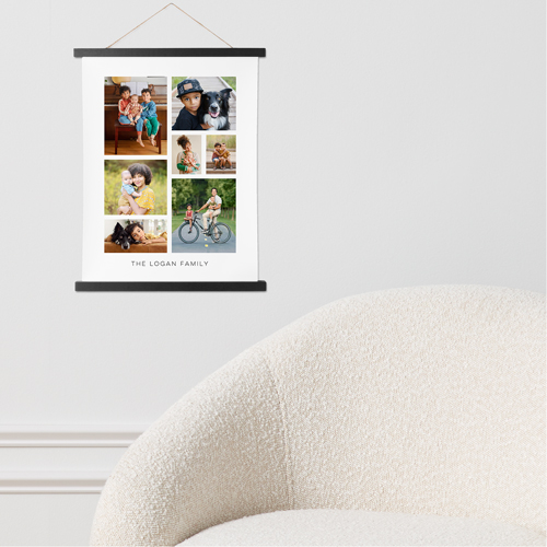 Gallery of Seven Hanging Canvas Print by Shutterfly | Shutterfly
