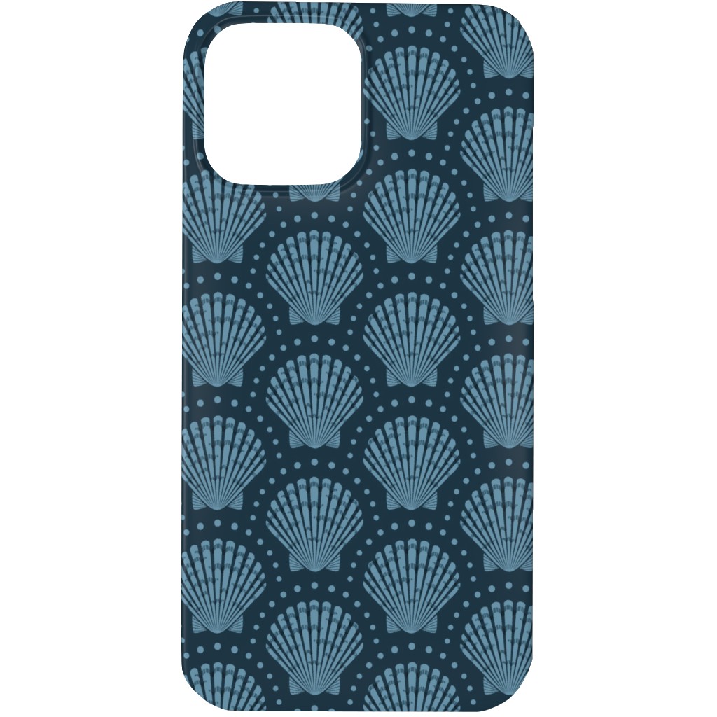 Pretty Scallop Shells - Navy Blue Journal | Shutterfly