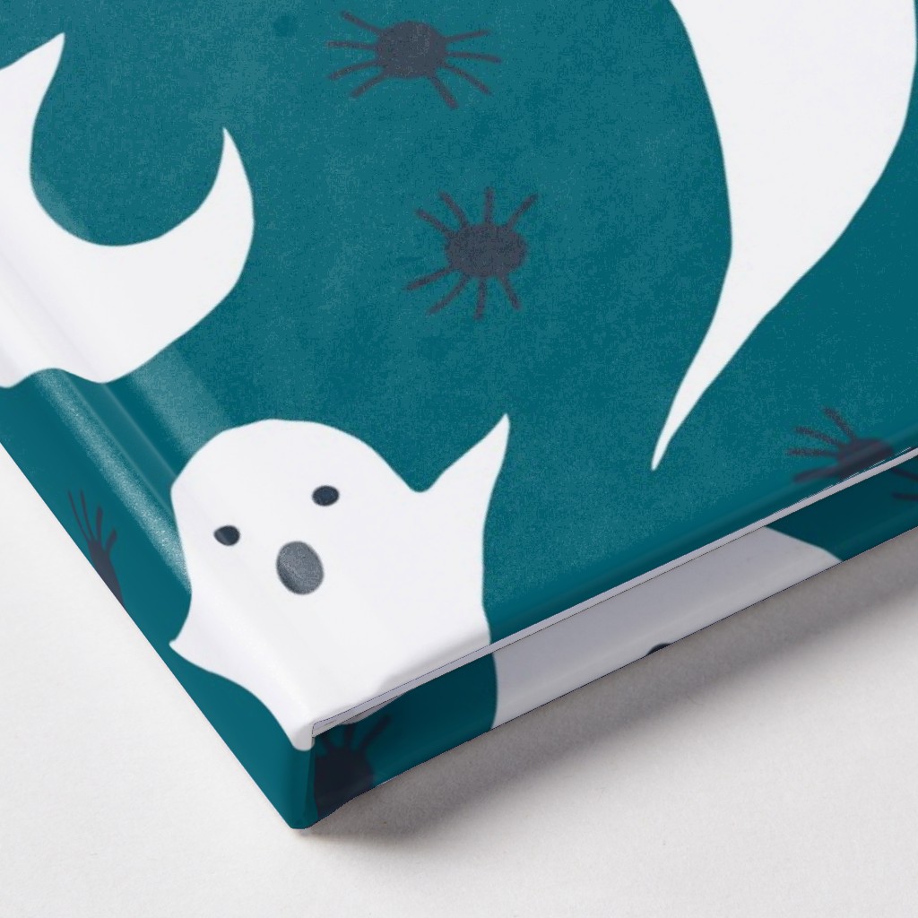 Halloween Ghosts - Dark Teal Journal | Shutterfly