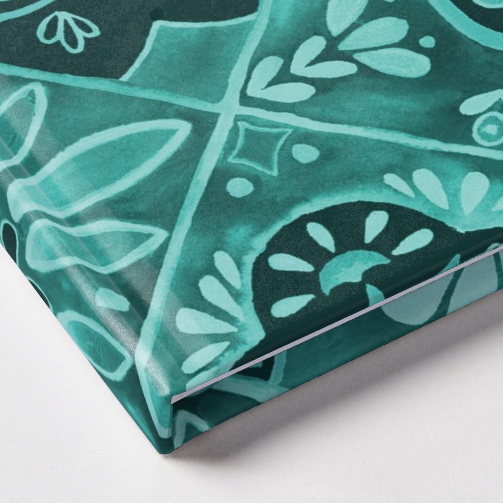 Watercolor Talavera Tiles Journal | Shutterfly