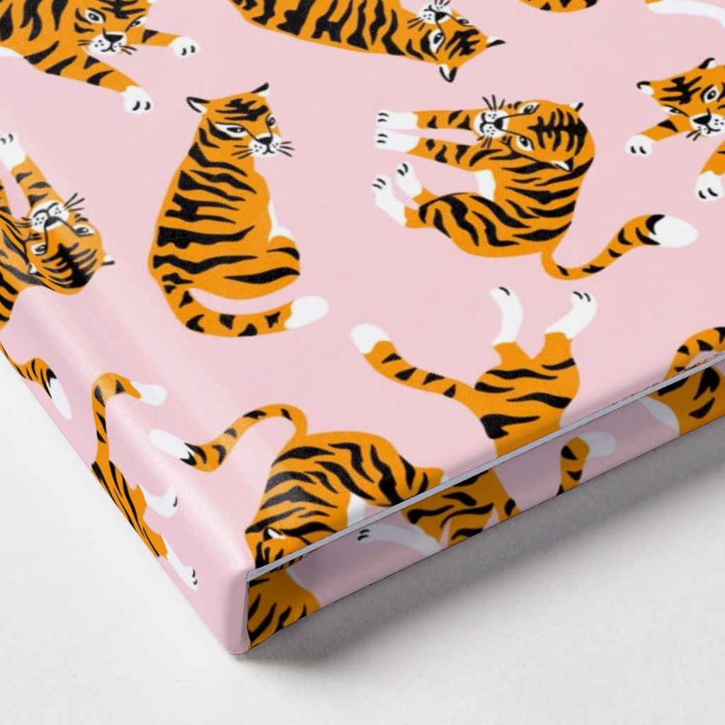 Tigers on Pink Backround Journal | Shutterfly